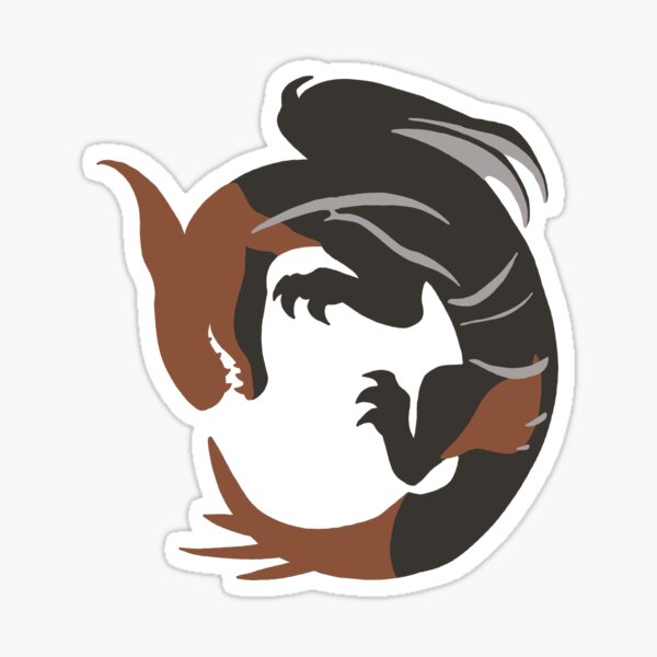 "Highland Ravager Dragon Age " Sticker for Sale by panther-star | Redbubble