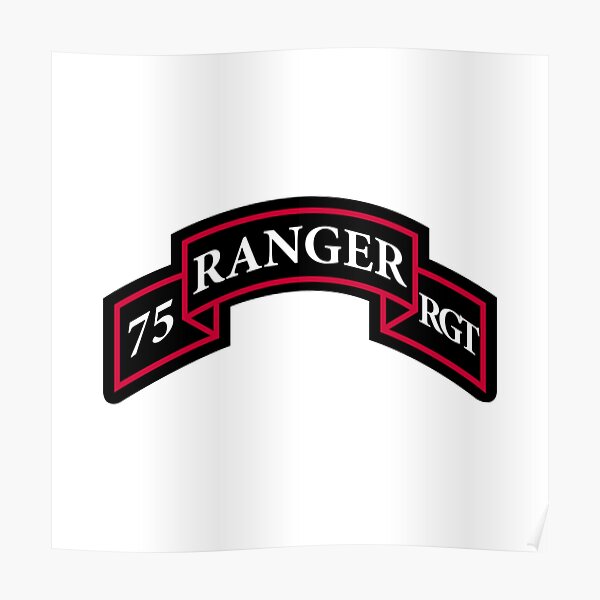 "75th Ranger Regiment" Poster for Sale by maloryjerry | Redbubble