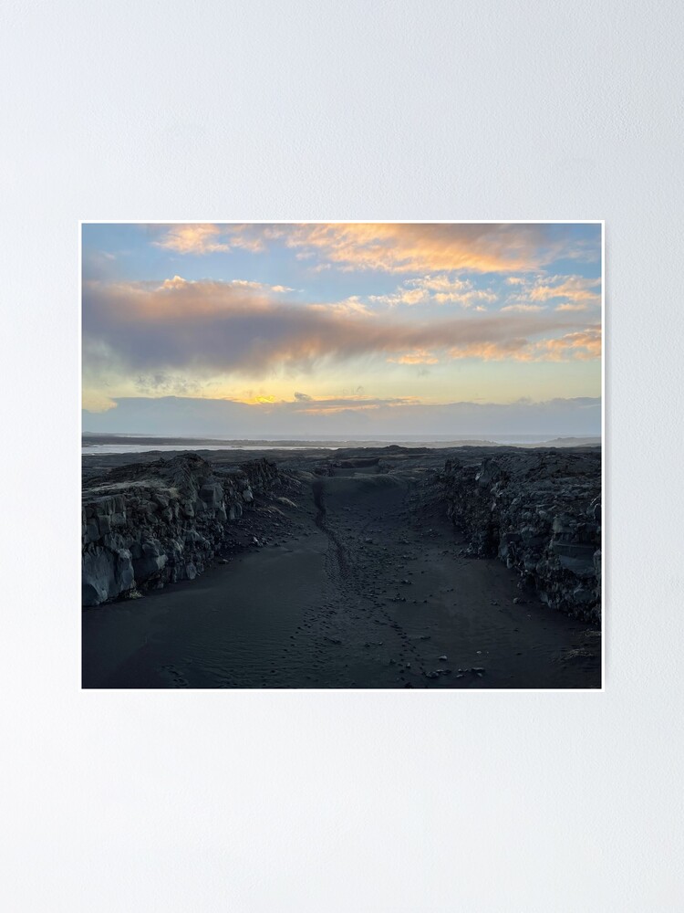 "Bridge Between Two Continents, Reykjanes Peninsula, Iceland" Poster ...