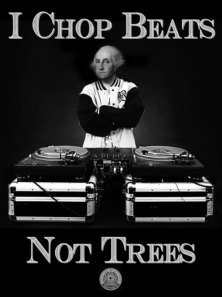 "DJ George Washington" by qris24 | Redbubble