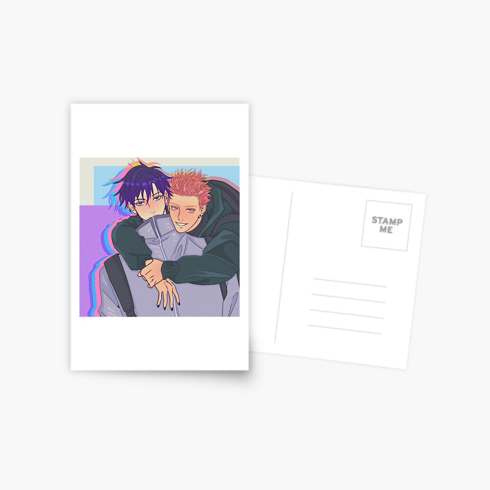 "Jujutsu Kaisen Itadori Yuji and Megumi Fushiguro Itafushi Sticker ...