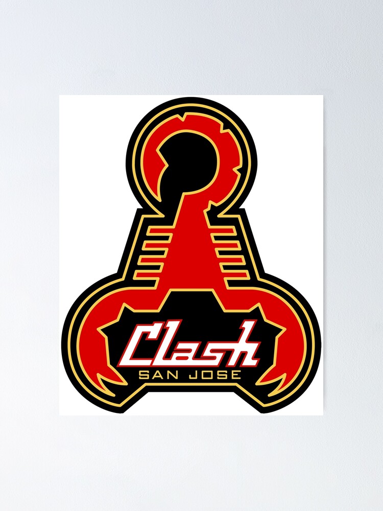 "Defunct San Jose Clash MLS Team Scorpion Logo" Poster by ...
