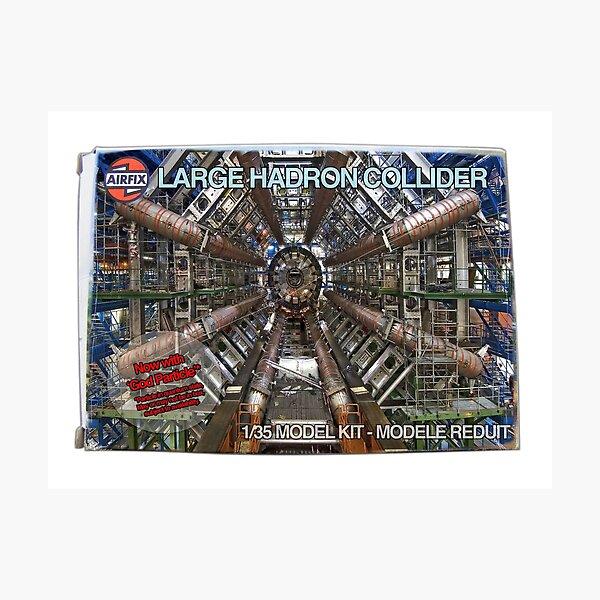 "Large hadron collider model kit" Photographic Print by Maxscarletto ...