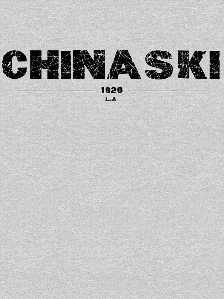 "HENRY CHINASKI" Essential T-Shirt for Sale by fuka-eri | Redbubble