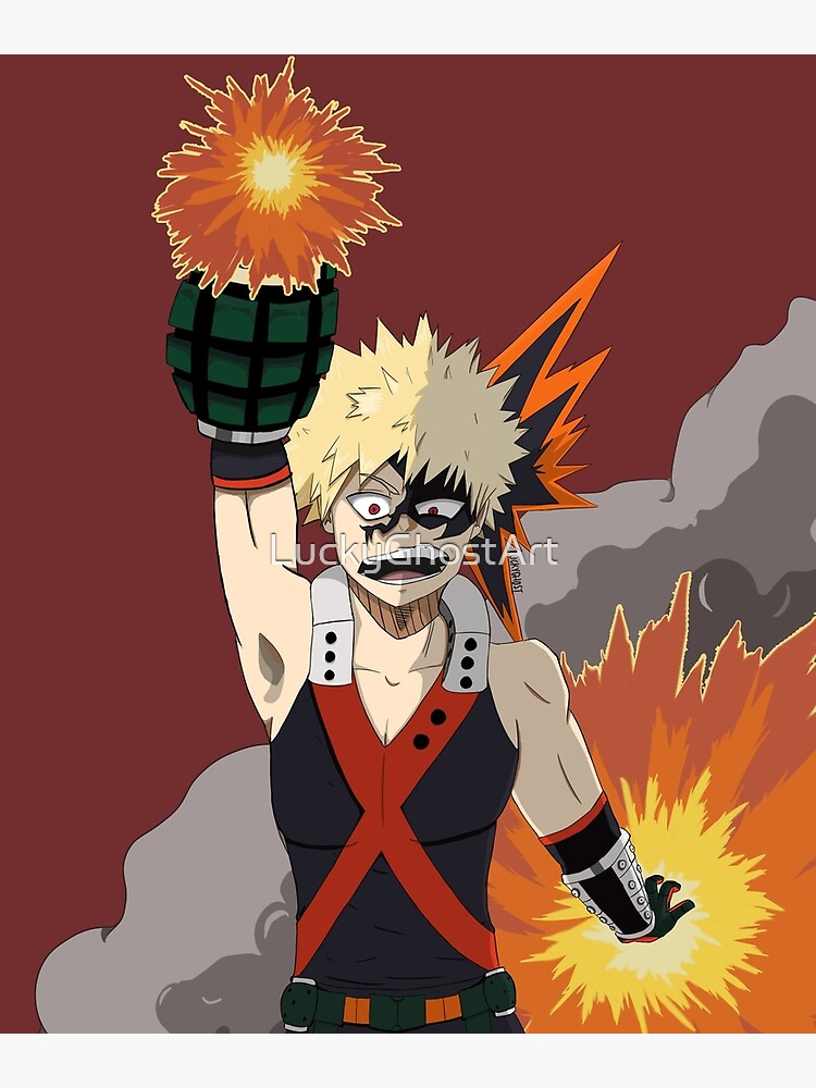 "Bakugo: King Explosion Murder" Poster for Sale by LuckyGhostArt ...