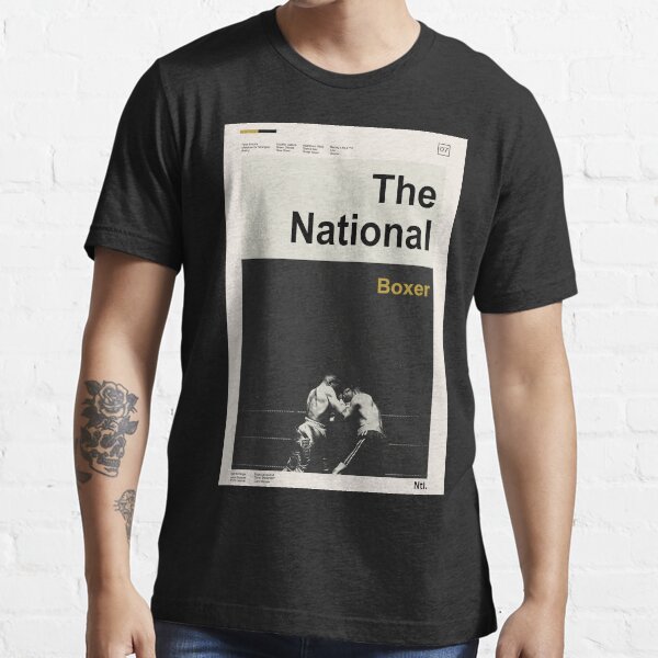 "The National - Boxer" T-shirt for Sale by Alexandras1982 | Redbubble ...