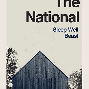 "The National - Sleep Well Beast" Art Board Print for Sale by Alexandra ...
