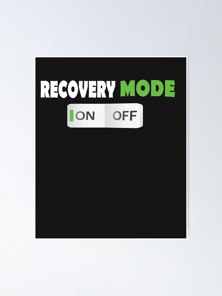 "Funny Recovery Mode On Post Injury Surgery Get Well Soon T-Shirt ...