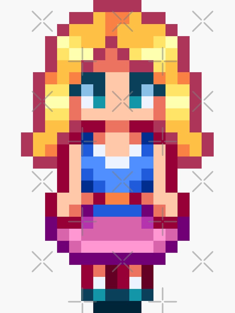 "Haley" Sticker for Sale by SpriteGuy95 | Redbubble