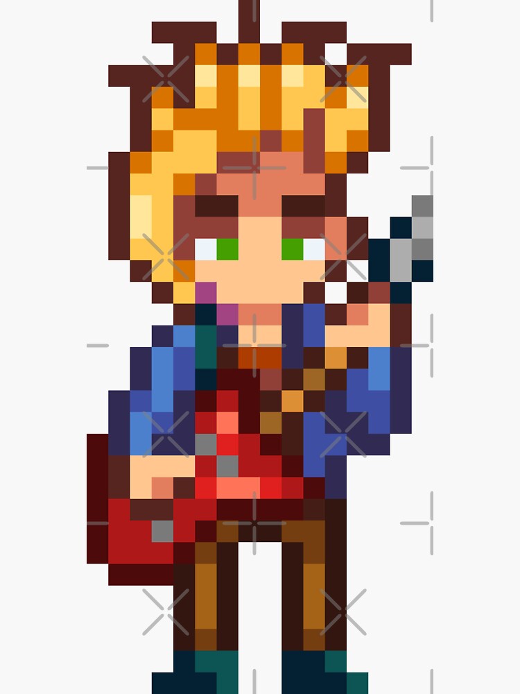 "Sam" Sticker for Sale by SpriteGuy95 | Redbubble