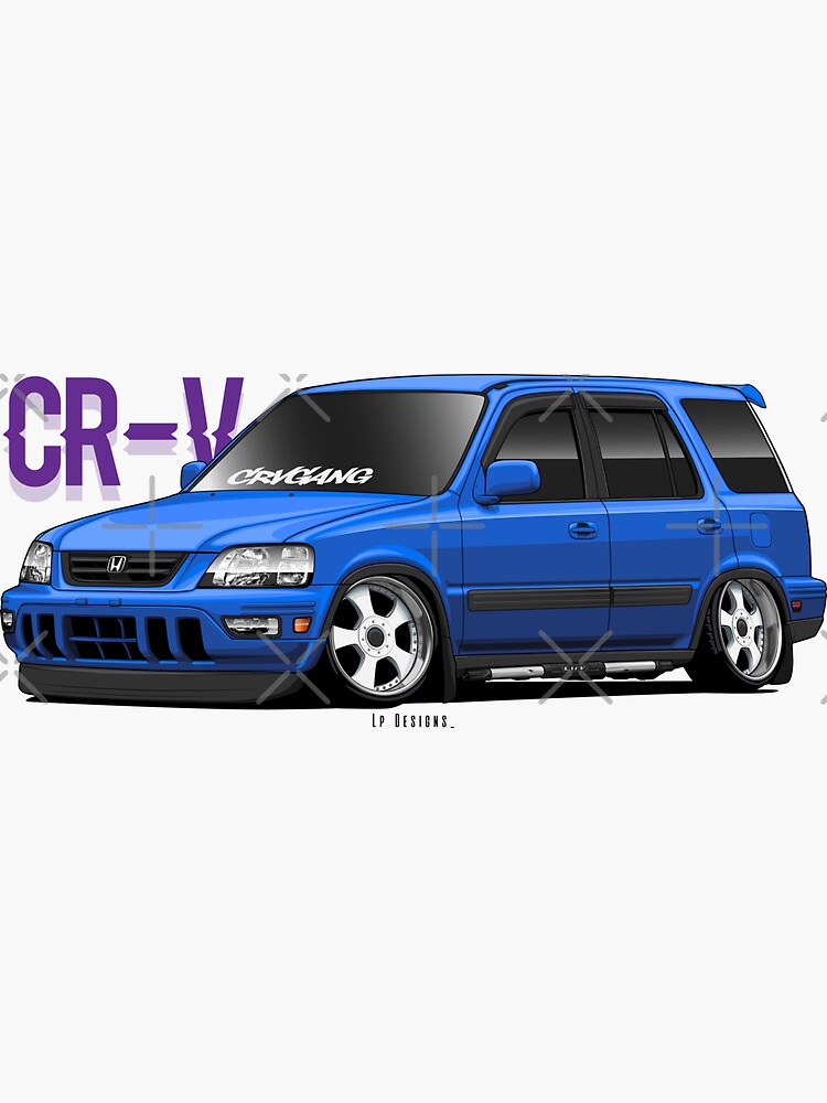 "Cr-v" Sticker by lpdesigns1 | Redbubble