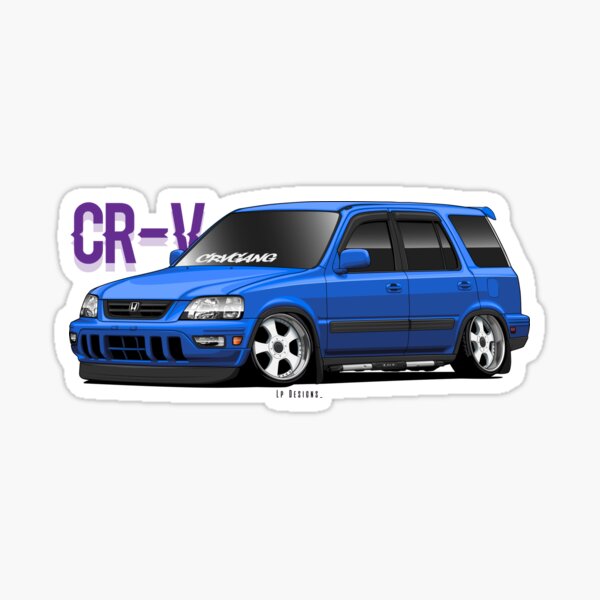 "Cr-v" Sticker by lpdesigns1 | Redbubble