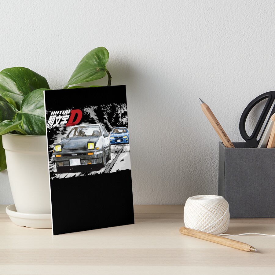 "Initial D - Mountain Drift Racing Tandem Takumi Fujiwara AE86 vs Bunta ...