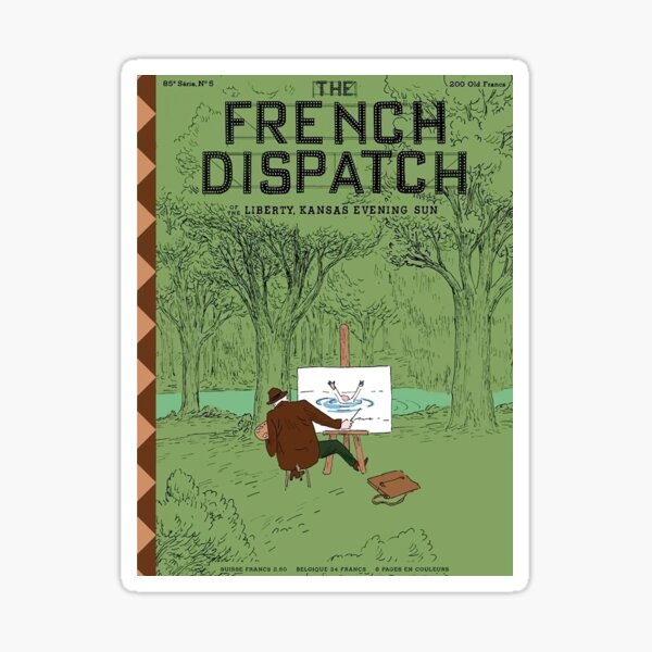 "The French Green" Sticker for Sale by David-Walker | Redbubble