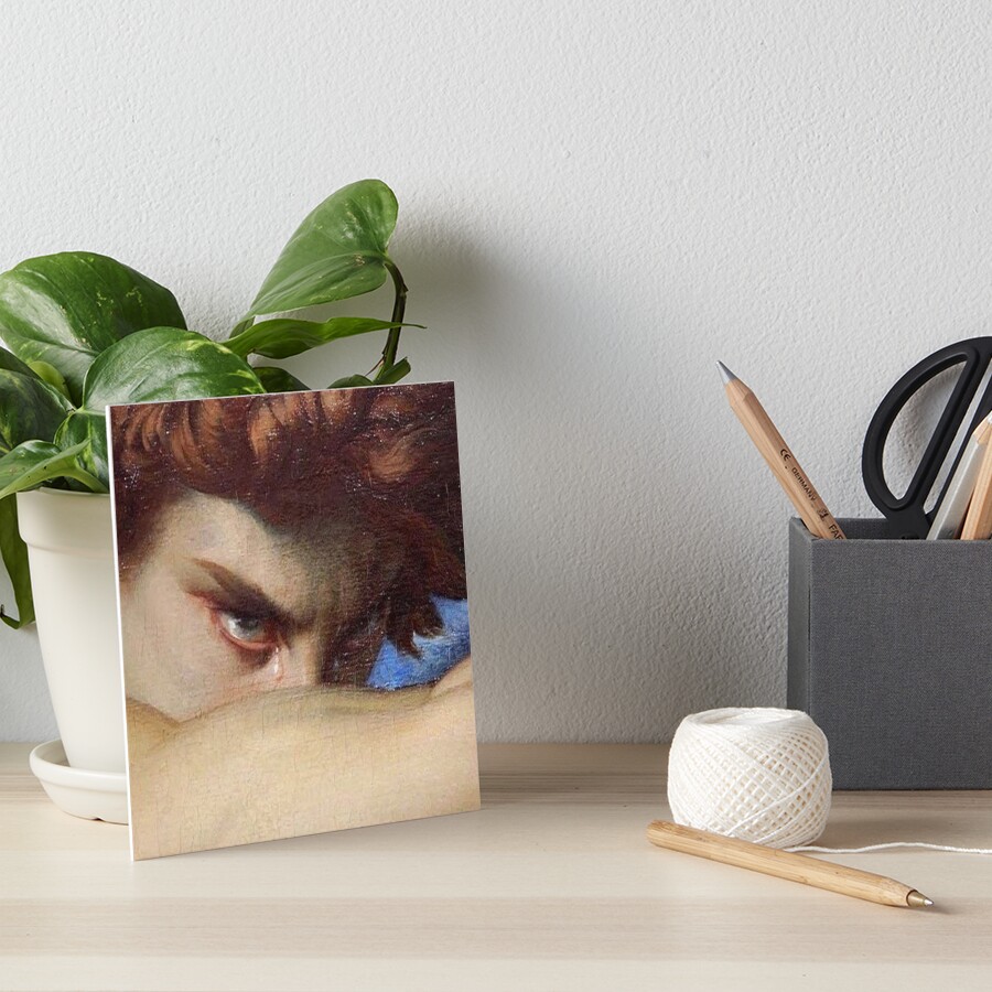 " The Fallen Angel (Alexandre Cabanel)" Art Board Print by IMAGINARYY ...