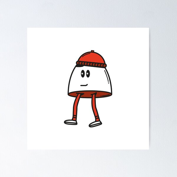 "(h)Armless creature goes on a winter walk " Poster for Sale by Neon ...