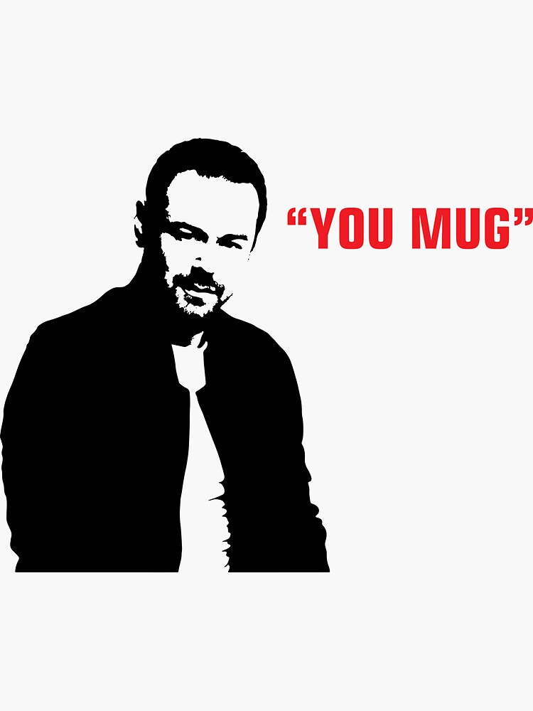 "Danny Dyer MUG" Sticker for Sale by Superkev45 | Redbubble