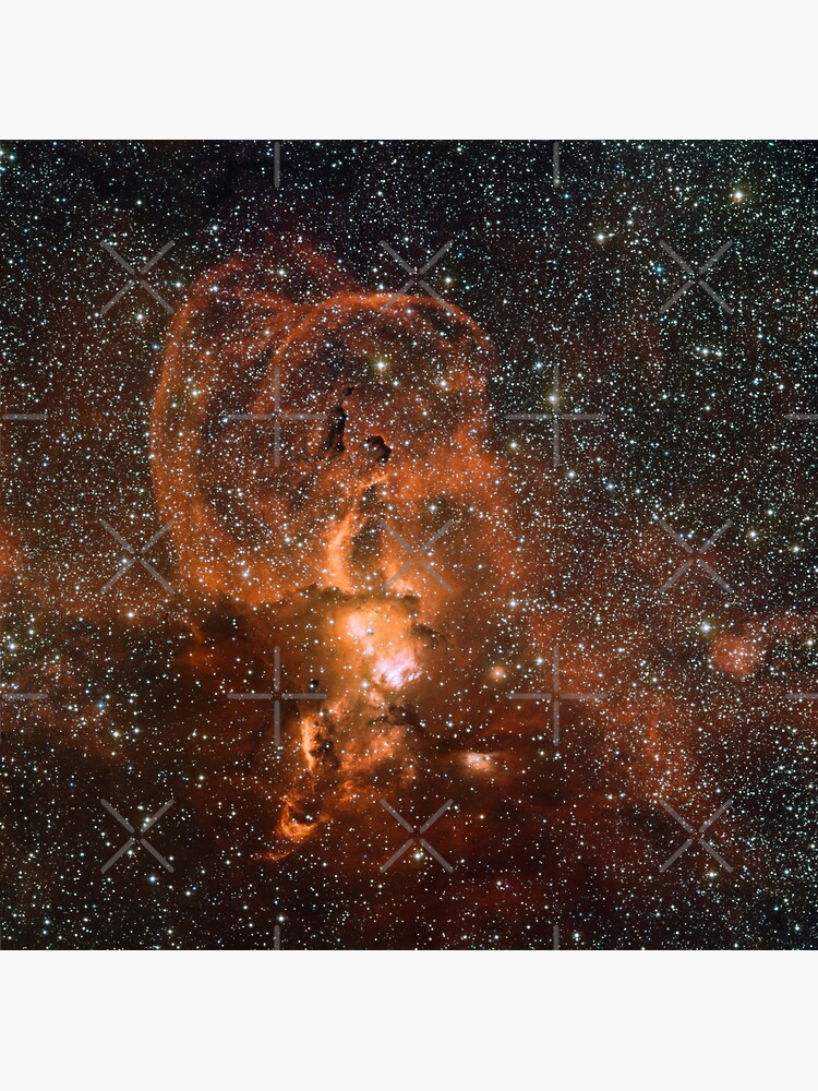 Impression artistique « Nébuleuse à émission NGC 3582 - Région de ...