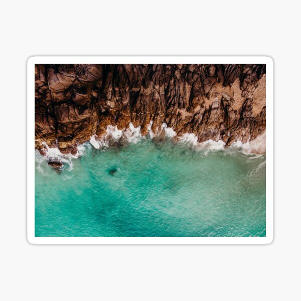 "Cliffside Ocean View" Sticker for Sale by ParadisoPhotos | Redbubble