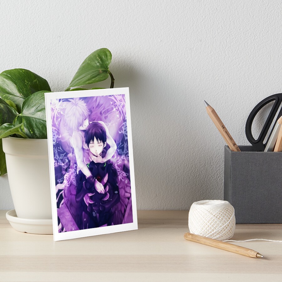 "Shinji Ikari Neon Genesis Evangelion " Art Print for Sale by tamikabee ...