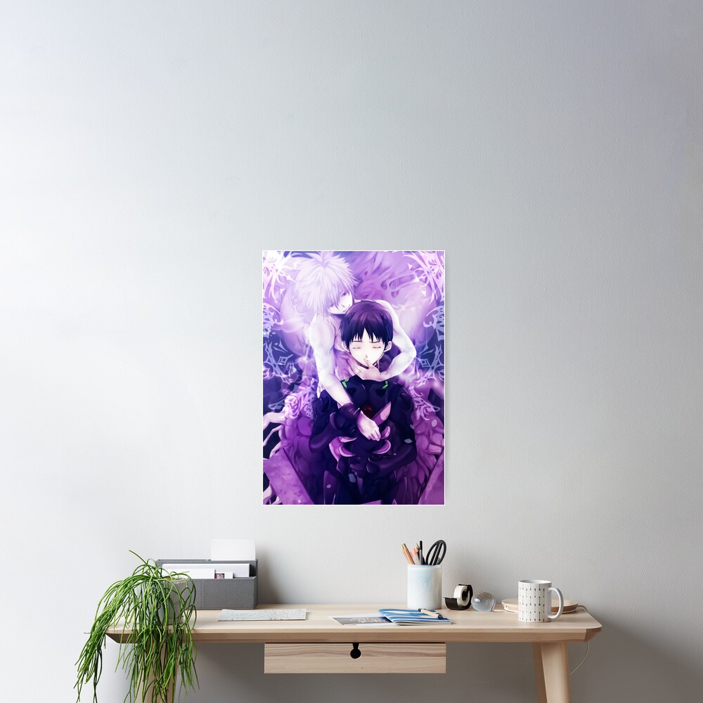 "Shinji Ikari Neon Genesis Evangelion " Art Print for Sale by tamikabee ...