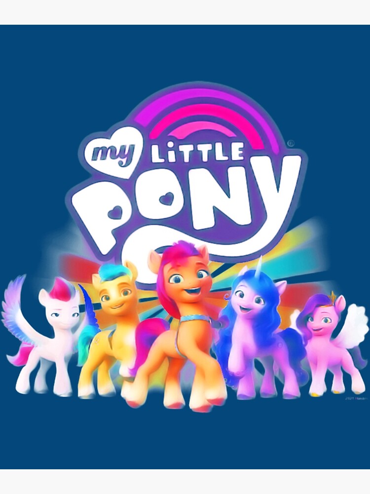 "My Little Pony A New Generation Group Logo " Art Print for Sale by ...