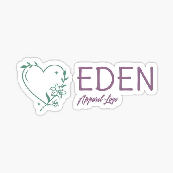 "EDEN" Sticker for Sale by 9GOSMAN | Redbubble