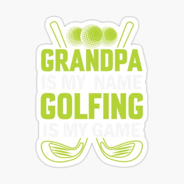 "Golfer Grandpa Best Dad By Par golfer golf player fan Retro Vintage ...