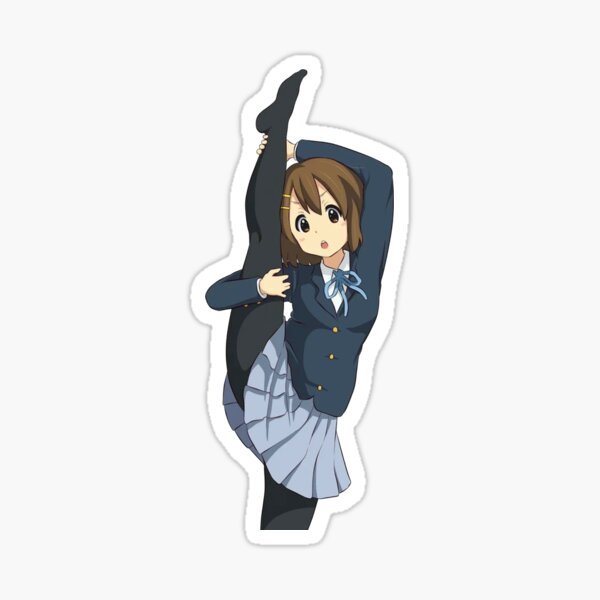 "Hirasawa Yui" Sticker for Sale by Lotfo | Redbubble