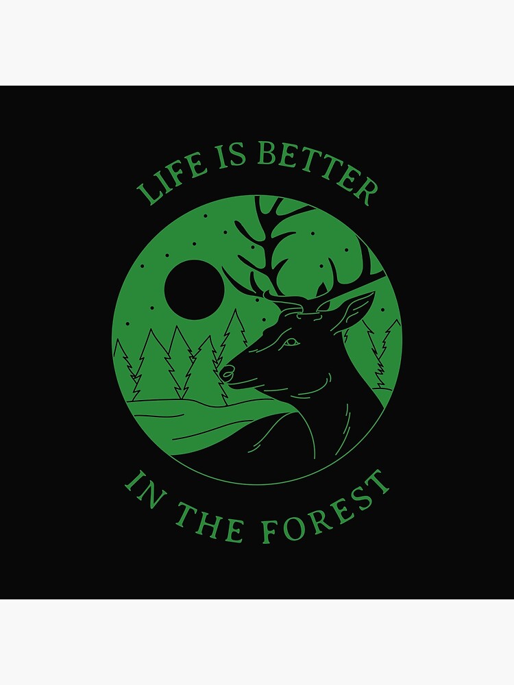 "A Forest Life Clipart " Poster for Sale by PaturuG7 | Redbubble