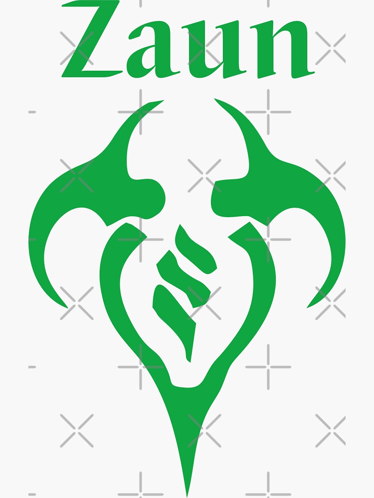 "Zaun " Sticker for Sale by Meharshop | Redbubble