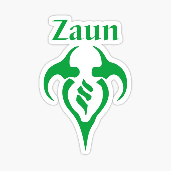"Zaun " Sticker for Sale by Meharshop | Redbubble