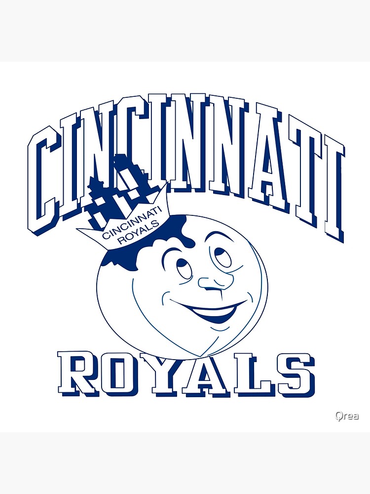 Poster « Équipe de basket-ball défunte emblème de Cincinnati Royals ...