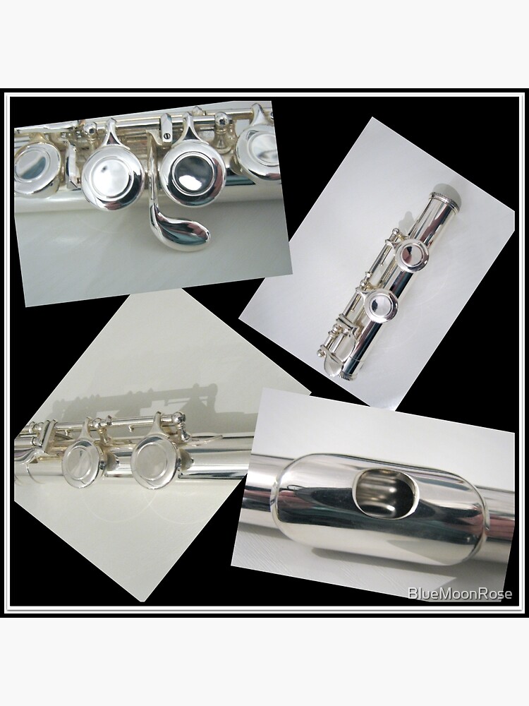 "Flute Collage" Poster by BlueMoonRose | Redbubble
