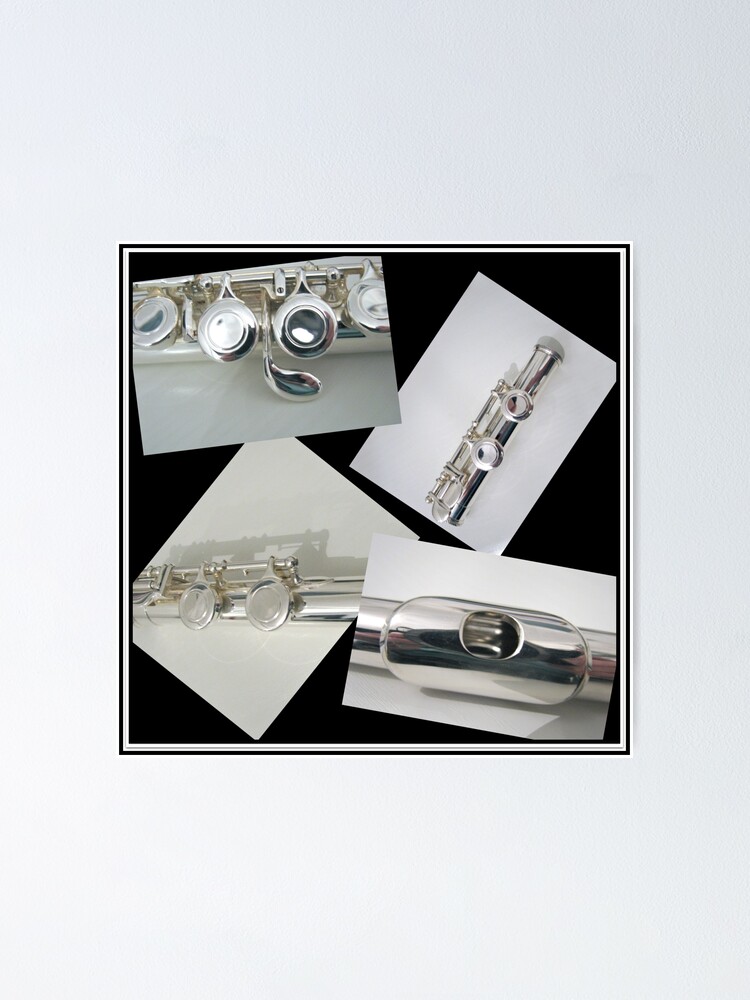 "Flute Collage" Poster by BlueMoonRose | Redbubble