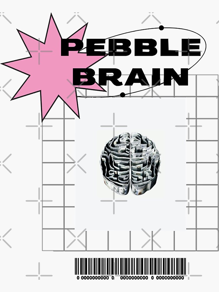 "Retro Visit Pebble Brain Loves Music And Lovejoy" Sticker for Sale by ...