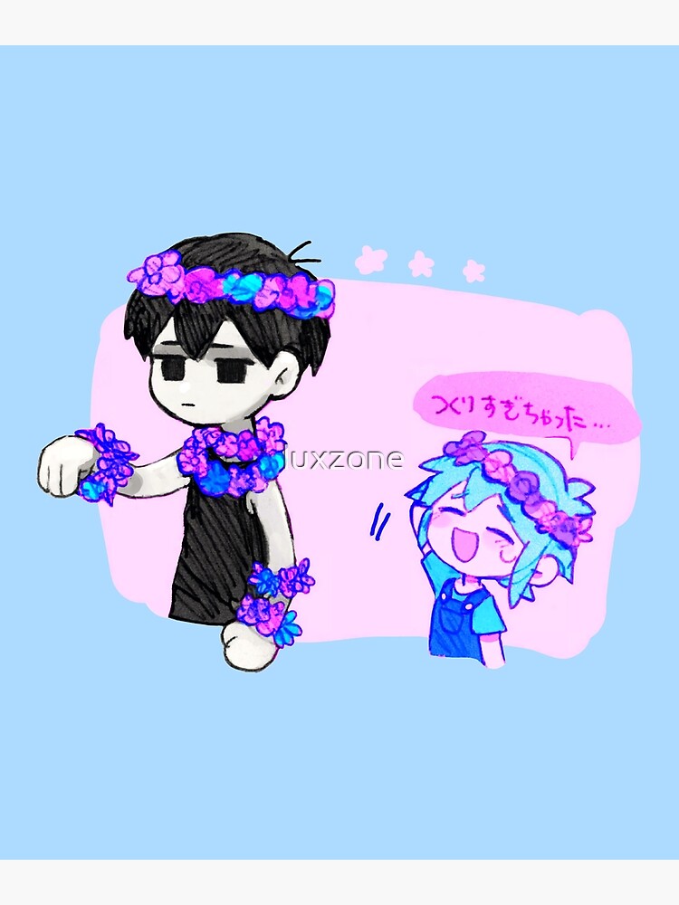 "Omori Sunny Hero Tshirt - Omori Anime Game Sticker" Photographic Print ...