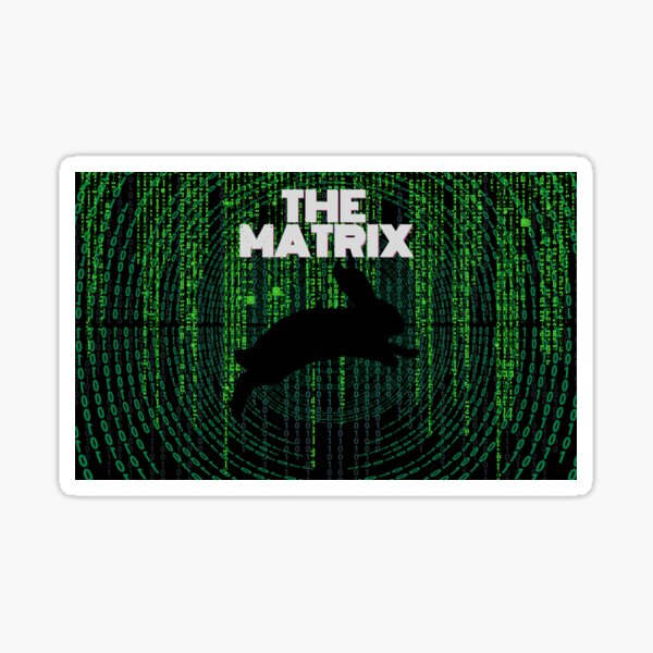 "The Matrix" Sticker for Sale by paynastore | Redbubble