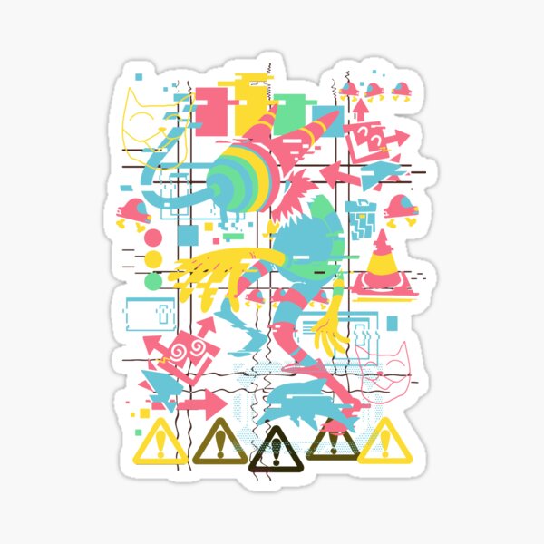 Pegatina «Camiseta Deltarune Spamton Merch Deltarune Ch2» de ...