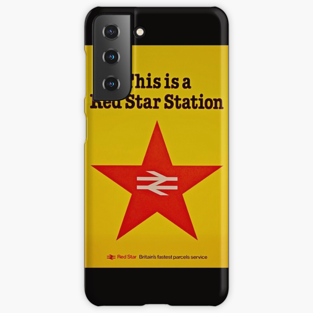 "British Rail Red Star Parcels sign" Samsung Galaxy Phone Case for Sale ...