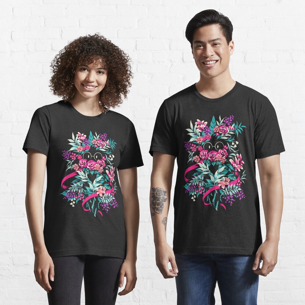 "Deltarune Spamton Merch Ralsei Floral Shirt" T-shirt for Sale by ...