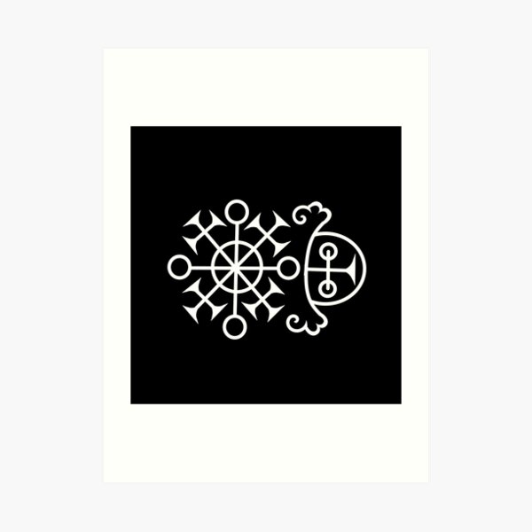 "Volak sigil - Goetia (uncircled / white)" Art Print for Sale by Shadow ...