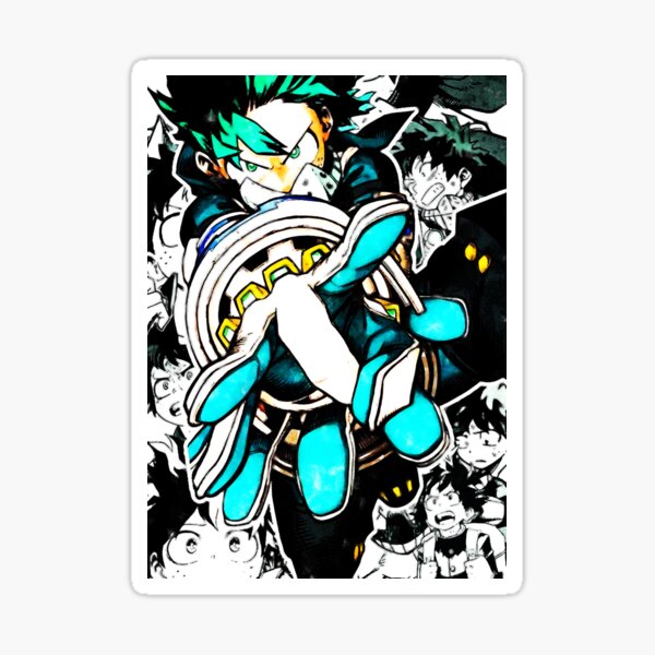 "My Hero Academia Art 19" Sticker by hyoasin | Redbubble
