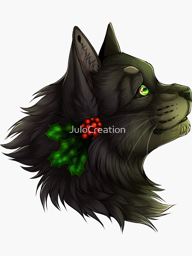 "Hollyleaf warriors" Sticker for Sale by JuloCreation | Redbubble