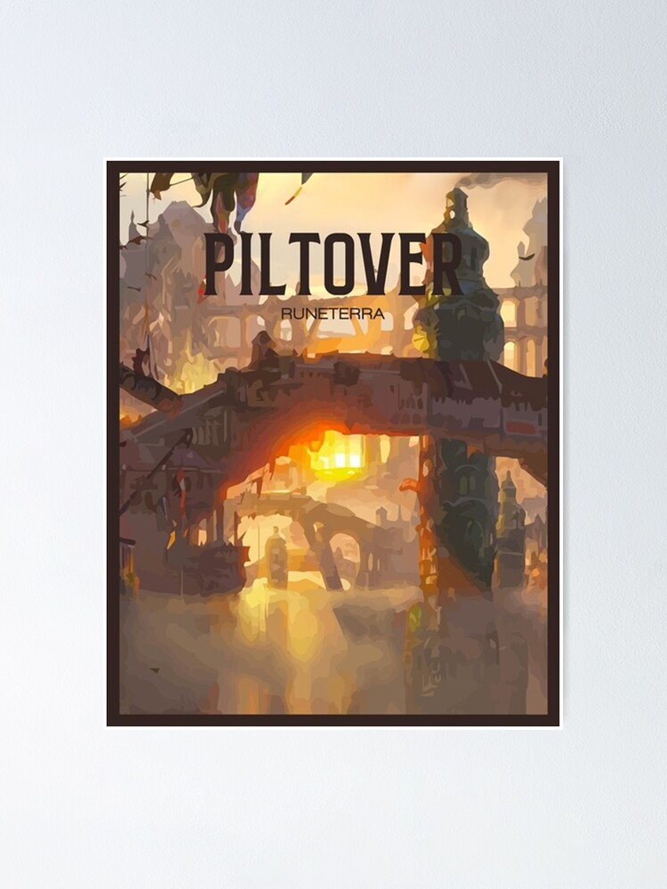 "Piltover Poster" Poster for Sale by jeroldnorvel | Redbubble