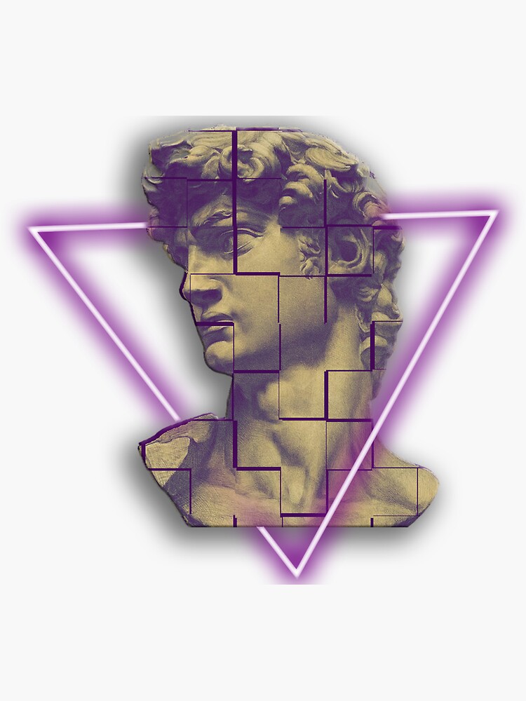 "David Statue" Sticker for Sale by Melkiadesk | Redbubble