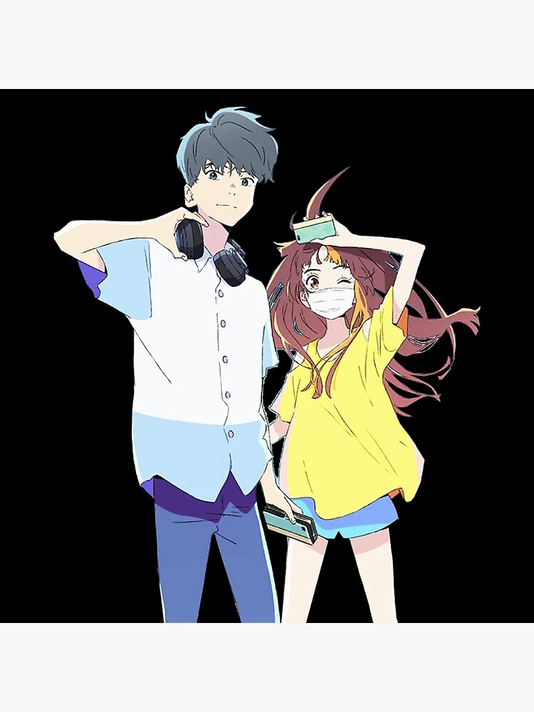 "Words Bubble Up Like Soda Pop Anime" Poster by BlueWavey | Redbubble