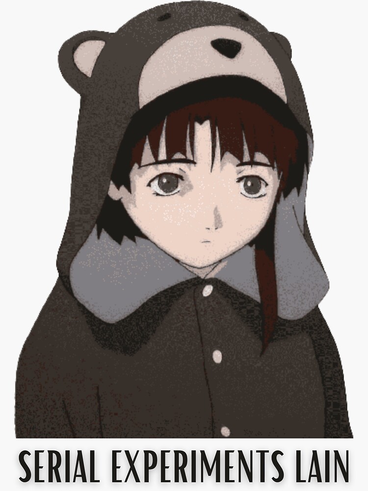"Serial Experiment Lain" Sticker for Sale by ManhwaAesthetic | Redbubble