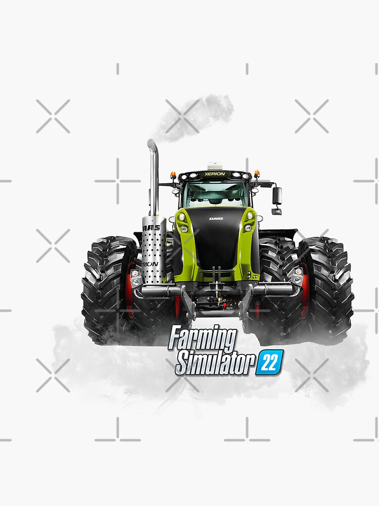 Sticker « Farming Simulator 22 Classe Xerion », par NIZOUVIP | Redbubble