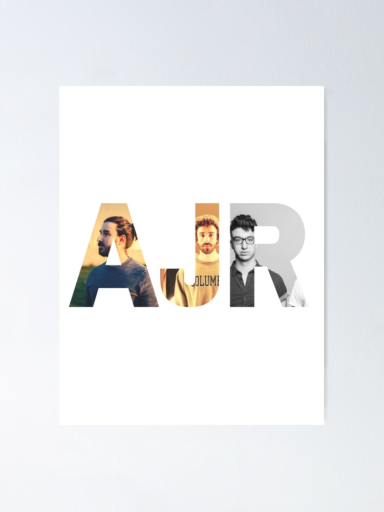 "ajr t shirt | ajr band sticker" Poster for Sale by ReganPro5 | Redbubble
